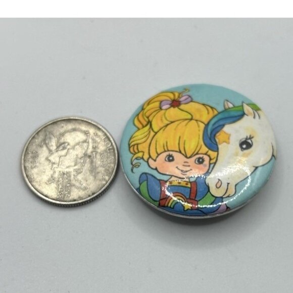 Hallmark | Accents | Vintage Hallmark Button Pin Rainbow Brite Horse ...